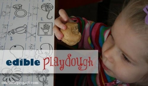 Edible playdough