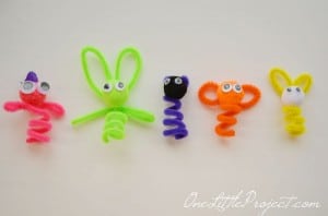 Pipe Cleaner Finger Puppets