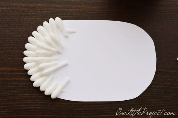 Q-Tip Lamb Craft