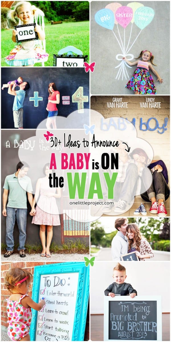 30+ Fun Photo Ideas to Announce a Pregnancy