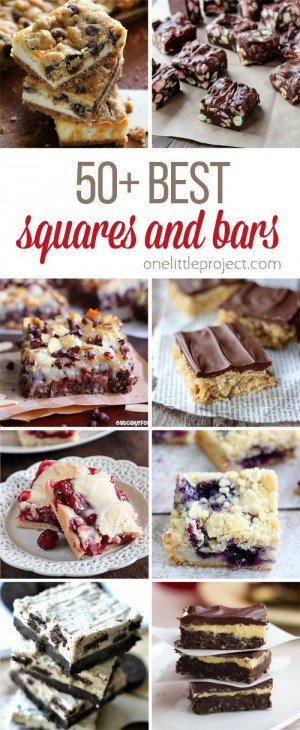 50+ Best Squares and Bars Recipes