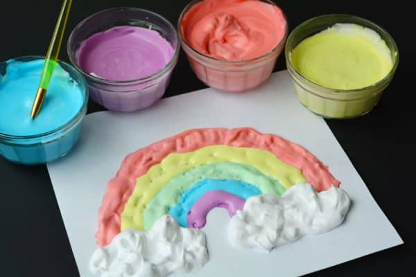 How to Make Puffy Paint | Puffy Paint Recipe - One Little Project