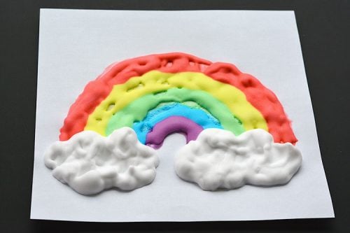 How to Make Puffy Paint | Puffy Paint Recipe - One Little Project