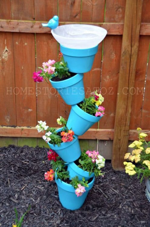 20 Best Crafts for the Garden - One Little Project