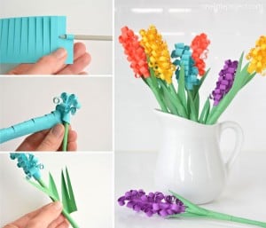 How to Make Paper Hyacinth Flowers