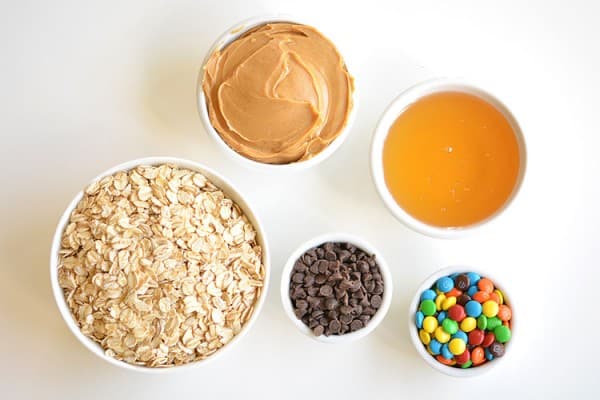 No Bake Monster Cookie Energy Balls