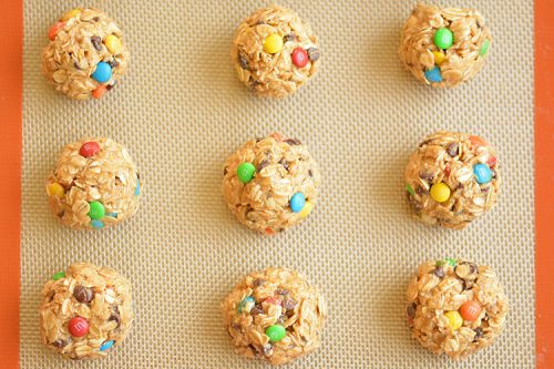 No Bake Monster Cookie Energy Balls