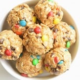 No Bake Monster Cookie Energy Balls