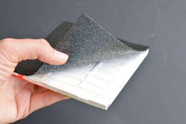 Sharpie Dyed Tile Coasters Using Rubbing Alcohol