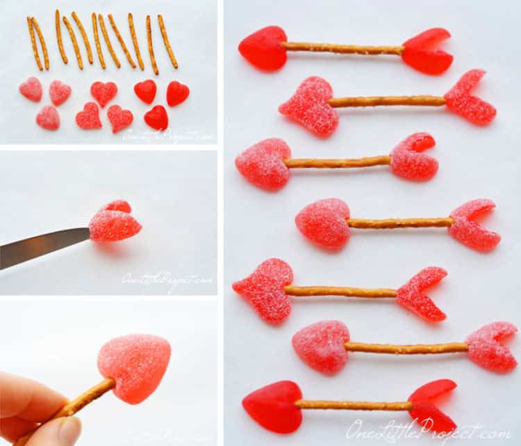 Valentine's Day Candy Arrows