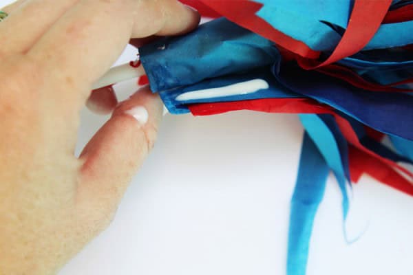 Tissue Paper Sparklers - One Little Project