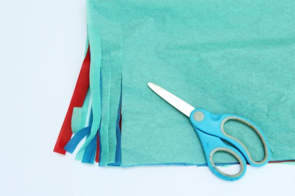 Tissue Paper Sparklers - One Little Project