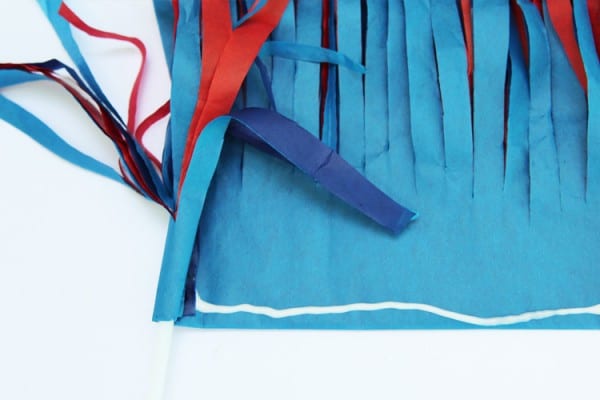 Tissue Paper Sparklers - One Little Project