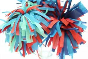 Tissue Paper Sparklers - One Little Project