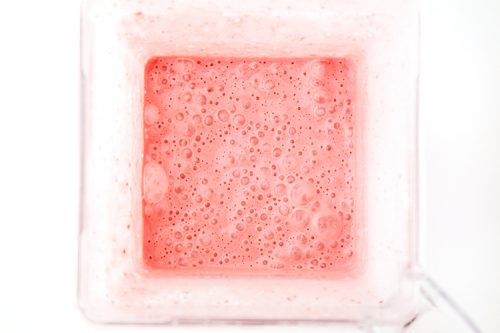 Strawberry Malt Shake Recipe - One Little Project
