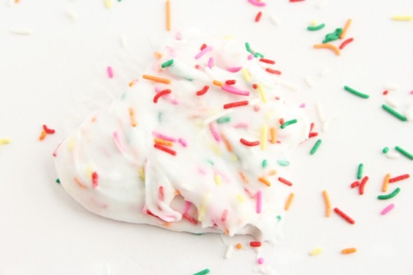 Rainbow Sprinkle Slime - One Little Project