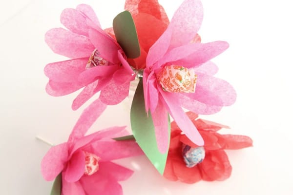Tissue Paper Sparklers - One Little Project