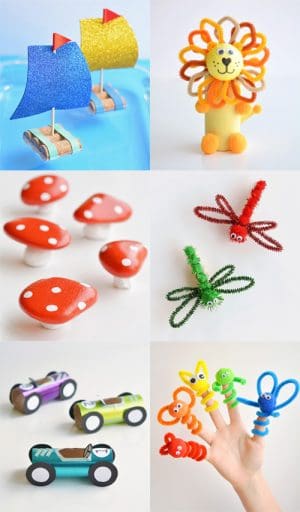 Low-Mess Crafts for Kids Book - One Little Project
