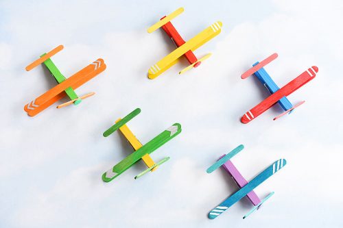 Clothespin Airplanes | Airplanes from Popsicle Sticks and Clothespins