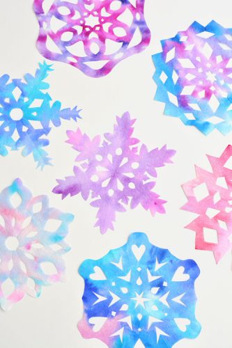 How to Make Coffee Filter Snowflakes | A Simple Kids Craft for Winter