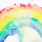Fizzy Paintings - One Little Project