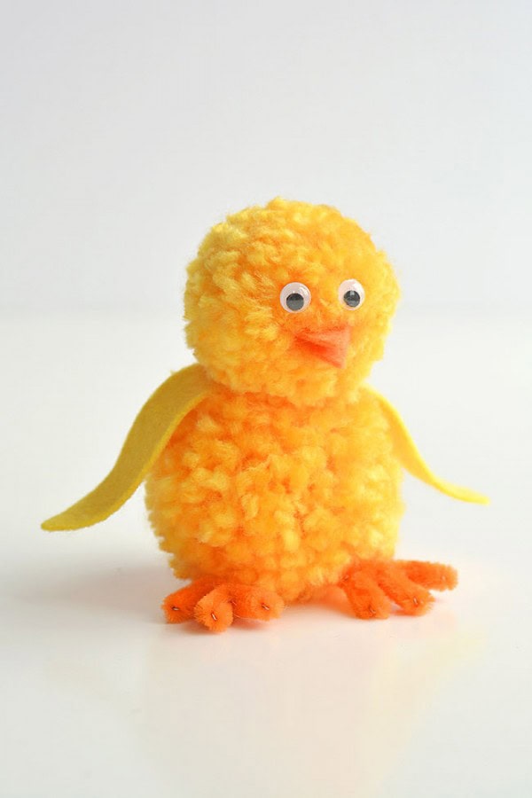 How to Make Pom Pom Chicks | DIY Pom Pom Chick Tutorial