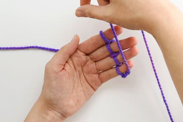 How to Finger Knit | Easy Finger Knitting Instructions