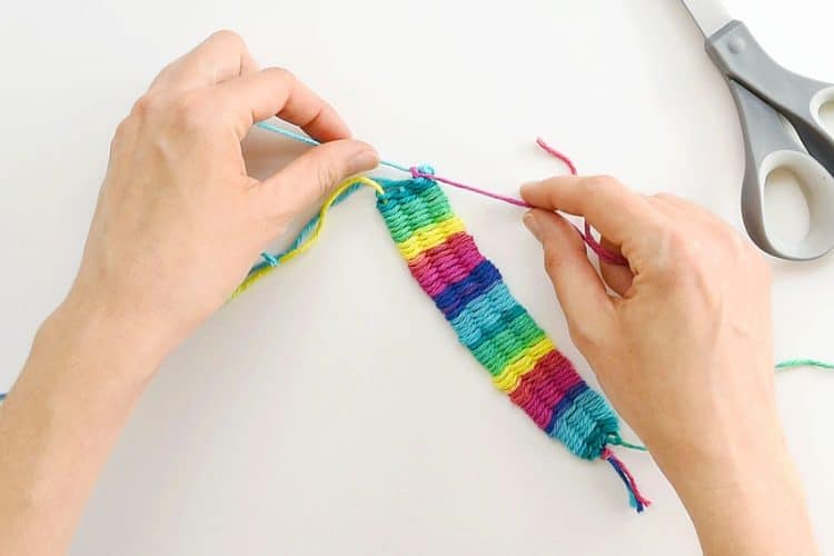 Straw Weaving Instructions | How to Weave with Drinking Straws and Yarn