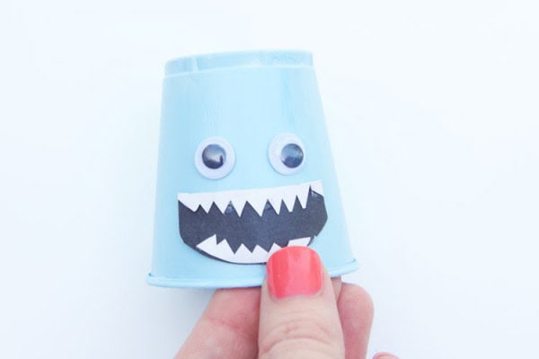 Baby Shark Craft Using Paper Cups | Shark Craft for Kids