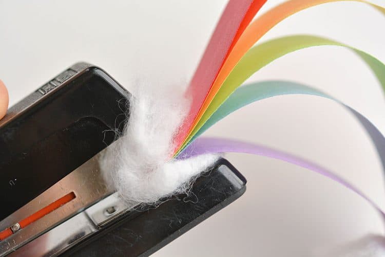 Rainbow Craft: How to Make Paper Strip Rainbows