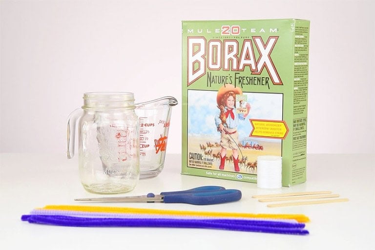 Borax Crystals | How to Make Borax Crystal Gems