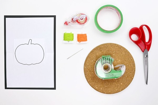 Halloween String Art Cards | DIY String Art for Fall