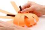 Paper Pumpkin | Easy Paper Strip Pumpkin Craft