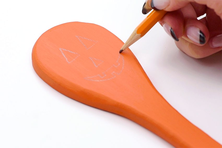 Halloween Wooden Spoons | Painted Wooden Spoons for Halloween