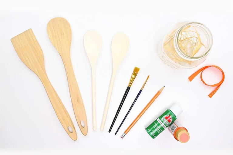Halloween Wooden Spoons | Painted Wooden Spoons for Halloween