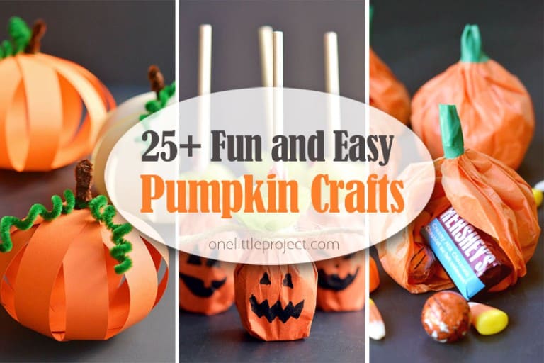 Pumpkin Template | Free Printable Pumpkin Outlines - One Little Project