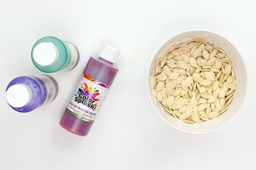 How to Dye Pumpkin Seeds | Plus 2 Easy Pumpkin Seed Crafts