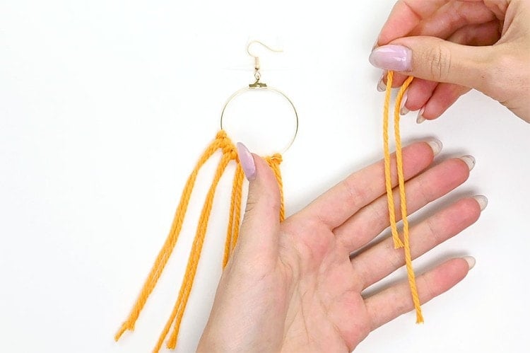 Macrame Earrings | DIY Macrame Earrings