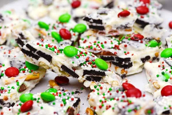 Christmas Bark Recipe | Easy Christmas Cookie Bark