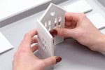 DIY Clay House | Air Dry Clay House Candle Holder