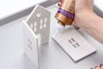 DIY Clay House | Air Dry Clay House Candle Holder