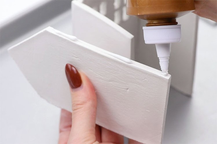 DIY Clay House | Air Dry Clay House Candle Holder