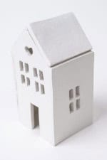 DIY Clay House | Air Dry Clay House Candle Holder