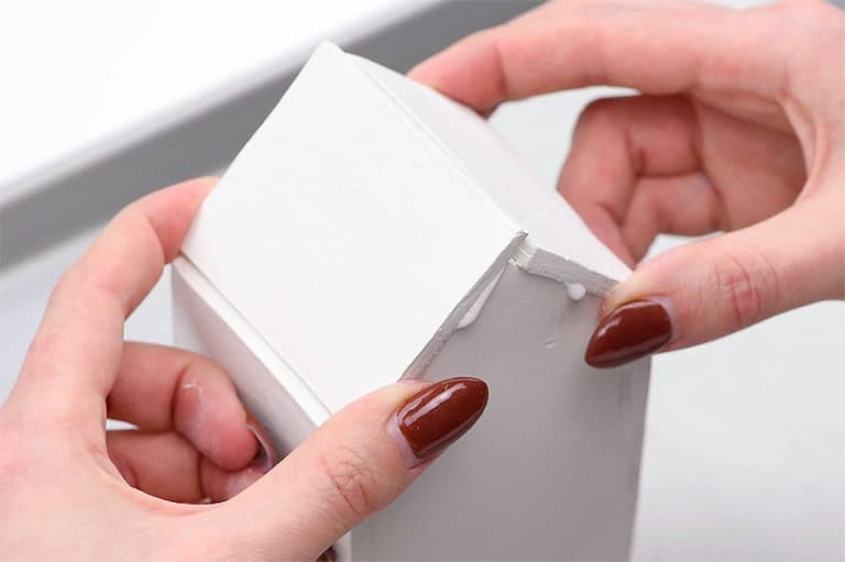 DIY Clay House | Air Dry Clay House Candle Holder