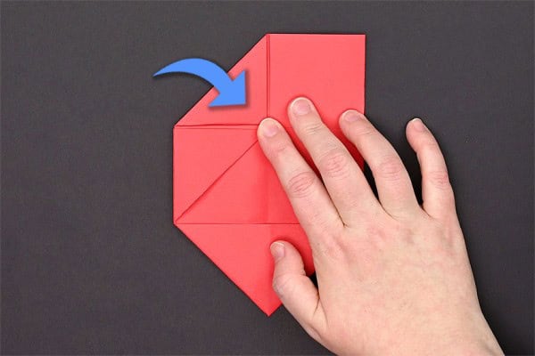 How to Make a Paper Heart | Easy Folded Origami Heart