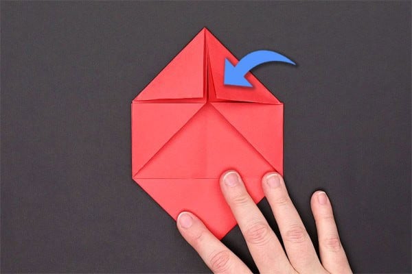 How to Make a Paper Heart | Easy Folded Origami Heart