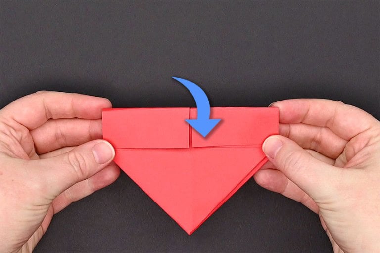 How to Make a Paper Heart | Easy Folded Origami Heart