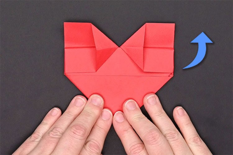 How to Make a Paper Heart | Easy Folded Origami Heart