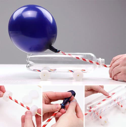 Balloon Car | How to Make a Balloon Powered Car