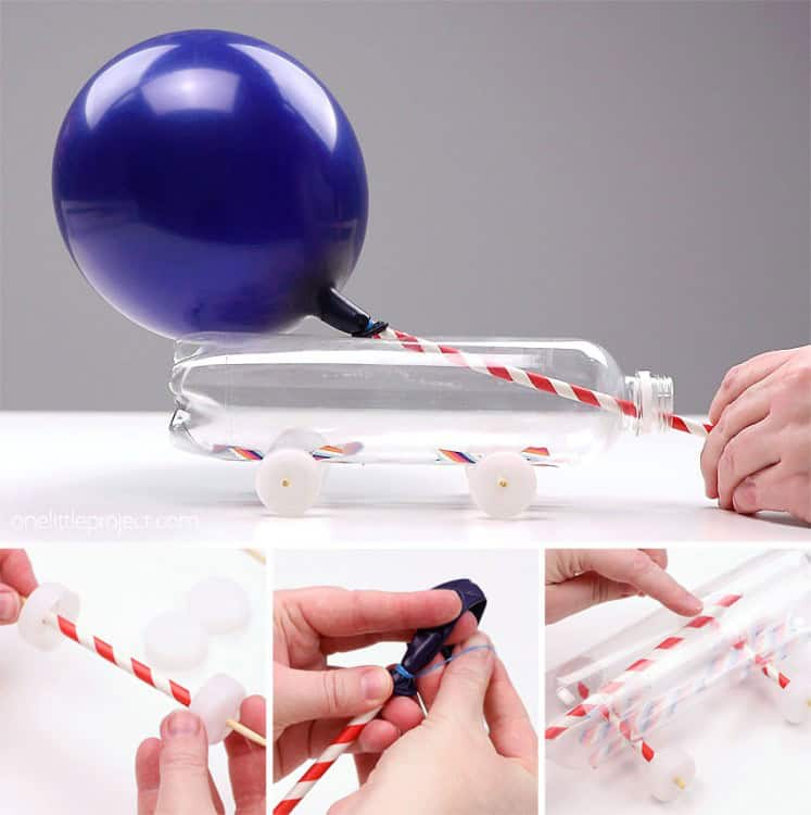Balloon Car | How to Make a Balloon Powered Car